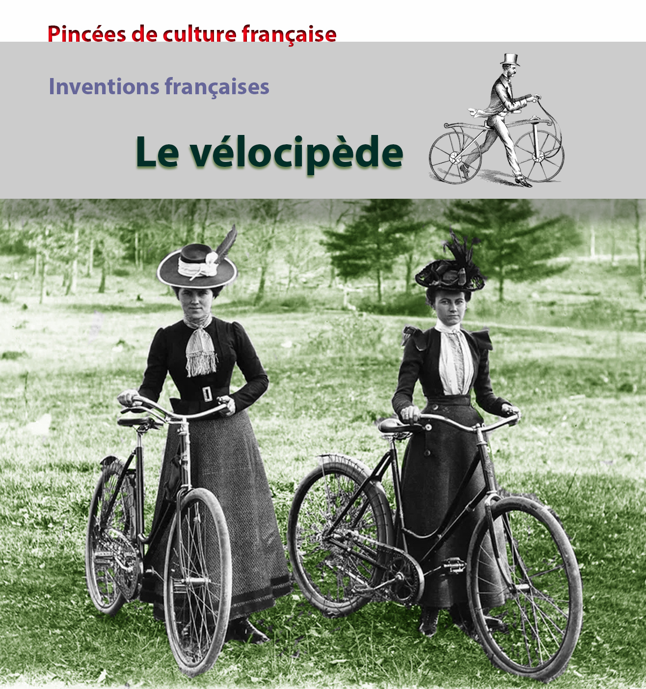 Le vélocipède | Raibabel